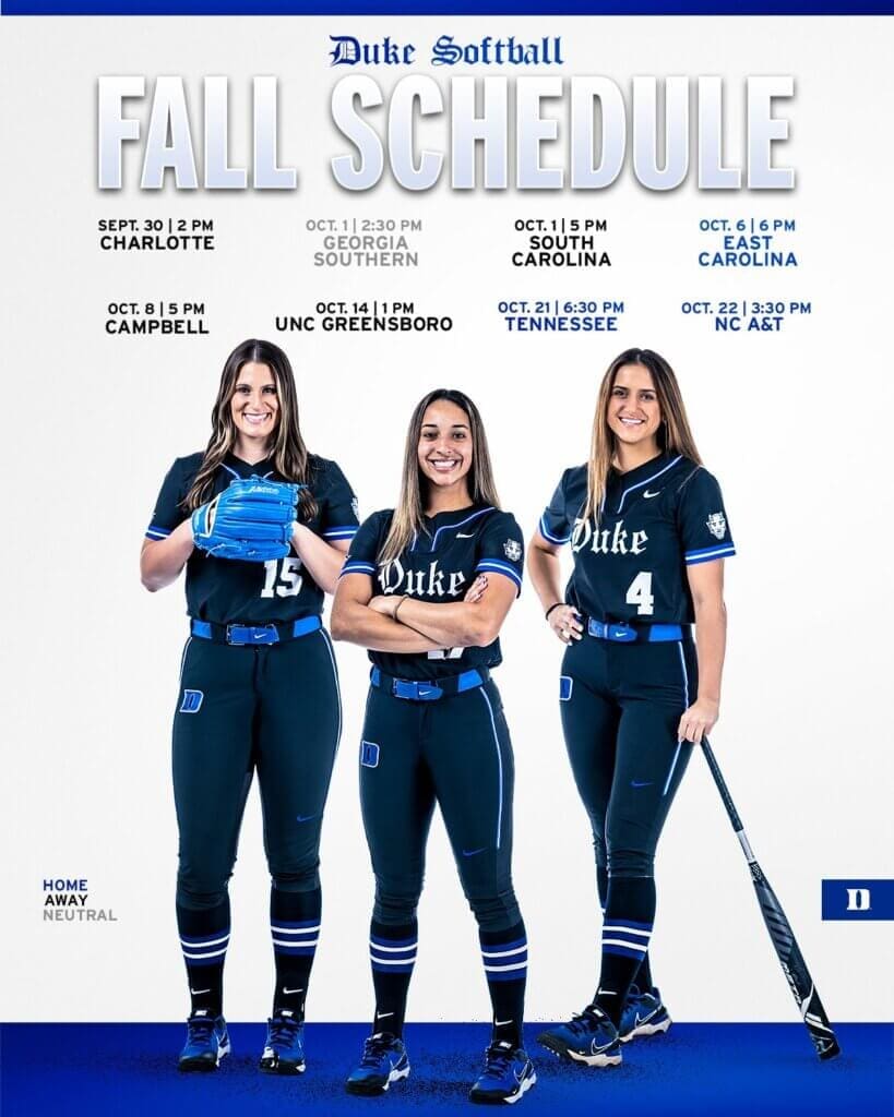 Marissa Young and Duke Will Play Eight Exhibition Games During Fall ...