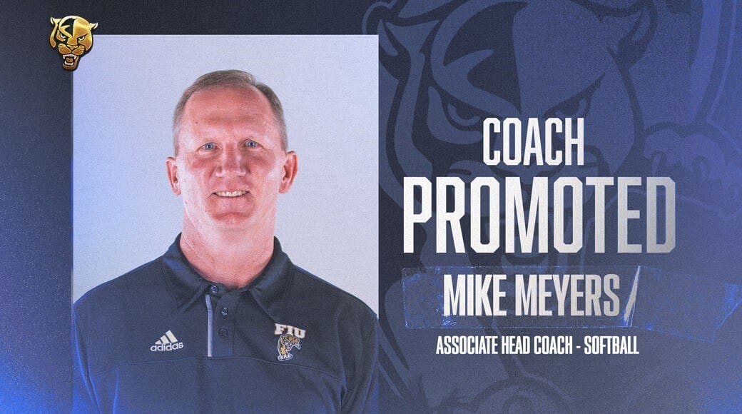 Mike Meyers Elevated to Associate Head Coach at FIU - Extra Inning Softball