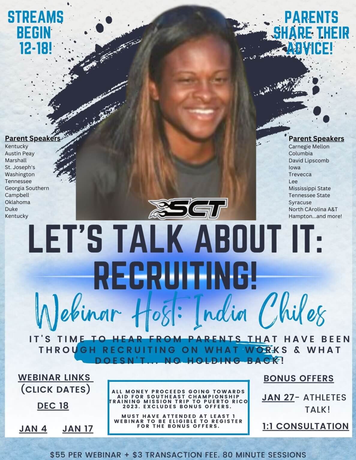 Event Spotlight: India Chiles’ “Let’s Talk About It: Recruiting ...
