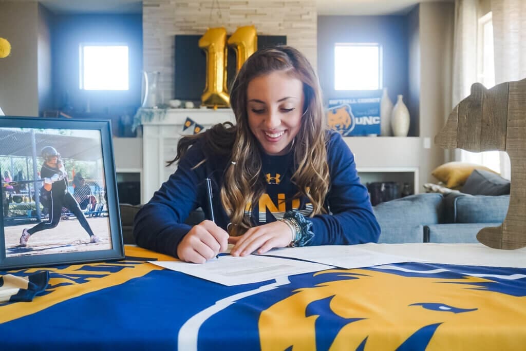 Signing Recap: Peyton Gale Signs with her Homestate Bears… & Got to ...